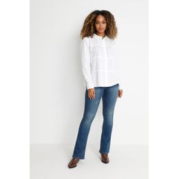 Cream Langarm - Hemd A-shape white