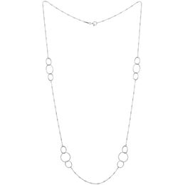Der Kettenmacher Fantasy Kette 925/- Sterling Silber diamantiert rhodiniert 80 cm