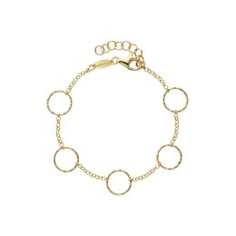 Der Kettenmacher Fantasy Armband 925/- Sterling Silber vergoldet 19,5 cm