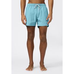 Badeshorts Champion "5-inch Men's swim shorts", Herren, Gr. L, N-Gr, mlkb, Polyamid, Badehosen Badeshorts, schnelltrocknendes Material, bequeme Passform