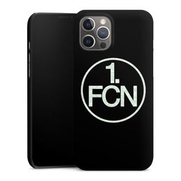 DeinDesign iPhone 12 Pro Max Handy Premium Case Smartphone Handyh&uuml;lle Schutzh&uuml;lle matt 1. Fc N&uuml;rnberg Logo 1. Fcn Premium Case