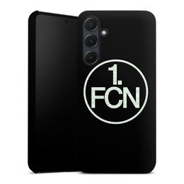 DeinDesign Galaxy A55 5G Handy Premium Case Smartphone Handyh&uuml;lle Schutzh&uuml;lle gl&auml;nzend 1. Fc N&uuml;rnberg Logo 1. Fcn Premium Case