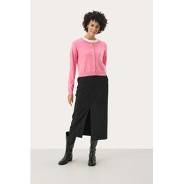 PART TWO Strickjacke Classic fit pink