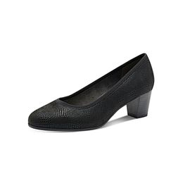 Pumps Jana, Damen, Gr. 41, schwarz, Textil, Schuhe Pumps