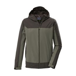 Funktionsjacke Killtec "KOS 40 MN JCKT", Herren, Gr. M, olivgr&uuml;n, Obermaterial: 100% Polyester.Futter: 100% Polyester.Futter 2: 100% Polyester, Jacken Funktionsjacke, Leichte, wasserabweisende, atmungsaktive Herrenweste