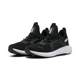 Laufschuh Puma "Softride Enzo 5 Laufschuhe Erwachsene", Damen, Gr. 36, schwarz-wei&szlig; (schwarz, wei&szlig;), Obermaterial: Synthetik, Textil. Futter: Textil. Innensohle: Textil. Laufsohle: Gummi, Schuhe Laufschuh