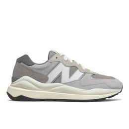 Sneaker New Balance "PV574", M&auml;dchen, Gr. 44,5, rain cloud, marblehead ta, Leder, Synthetik, Schuhe Sneaker, mit Klettverschluss