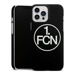 DeinDesign iPhone 13 Pro Max Handy Premium Case Smartphone Handyh&uuml;lle Schutzh&uuml;lle matt 1. Fc N&uuml;rnberg Logo 1. Fcn Premium Case