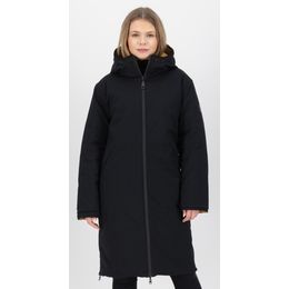 Steppjacke LPO "NAKITA WMN", Damen, Gr. 40/42 (M), braun (gr&uuml;n), Web, 100% Polyester, tailliert h&uuml;ftbedeckend, Jacken Steppjacke