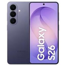 Samsung Smartphone "Galaxy S26", Energieeffizienz: A (A-G), cobalt violet, 512 GB, Mobiltelefone