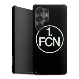 DeinDesign Galaxy S25 Ultra Handy Premium Case Smartphone Handyh&uuml;lle Schutzh&uuml;lle gl&auml;nzend 1. Fc N&uuml;rnberg Logo 1. Fcn Premium Case