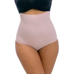 Shapingslip MAGIC BODYFASHION, Damen, Gr. 3XL, leopard blossom, Microfaser, Obermaterial: 82% Polyamid, 18% Elasthan, k&ouml;rpernah, Unterhosen, mit Leo-Muster, feste Formgebung