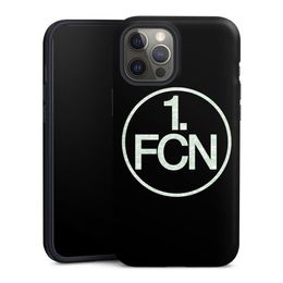 DeinDesign iPhone 12 Pro Handy Panzer Handyh&uuml;lle robuste Outdoor H&uuml;lle Schutzh&uuml;lle matt 1. Fc N&uuml;rnberg Logo 1. Fcn Tough Case