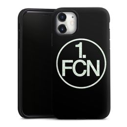 DeinDesign iPhone 11 Handy Panzer Handyh&uuml;lle robuste Outdoor H&uuml;lle Schutzh&uuml;lle matt 1. Fcn Logo 1. Fc N&uuml;rnberg Tough Case