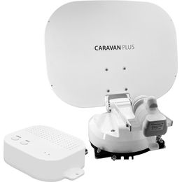Selfsat Caravan Plus vollautomatische Satellitenantenne mit Bluetooth / iOS / Single LNB - Camping-Sat-Anlagen