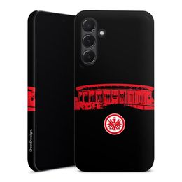 DeinDesign Galaxy A35 5G Handy Premium Case Smartphone Handyh&uuml;lle Schutzh&uuml;lle matt Official Licensed Product Eintracht Frankfurt Stadium Premium Case