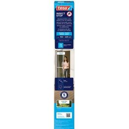 Tesa&reg; Fliegengitter INSECT STOP, zum Befestigen an T&uuml;rrahmen, mit Aluminiumprofilen, L 1000 x B 2200 mm, wei&szlig;-transparent