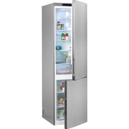 LG K&uuml;hl-/Gefrierkombination "GBP62SWNAC", Energieeffizienz: A (A-G), silber (platinum silber), B:59,5cm H:203cm T:67,5cm, K&uuml;hlschr&auml;nke