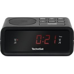 Technisat DIGICLOCK 2 Kompaktes UKW Uhrenradio mit Schlummer & Dual-Weckzeit