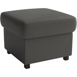 Sit & More Polsterhocker SIT & MORE "Montego", anthrazit, B:58cm H:46cm T:58cm, Hocker, Polsterhocker
