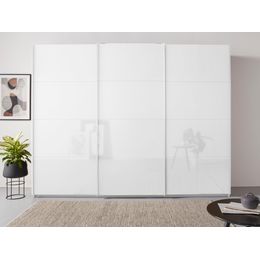 Schwebet&uuml;renschrank Rauch "Kleiderschrank Schrank Garderobe Ankleide TOPSELLER OTELI", alpinwei&szlig;, hochglanz wei&szlig;, B:271cm H:210cm T:62cm, Holzwerkstoff, Schr&auml;nke, Schwebet&uuml;renschrank, Breiten 203/271/315/360 cm H&ouml;hen 210/229 cm MADE IN GERMANY