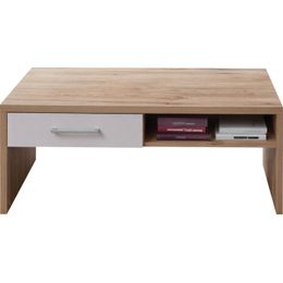 Couchtisch Innostyle "Couchtisch SINFONIE, 110/40/64 cm BxHxT", eiche altholz, cashmere, eiche altholz, cashmere, B:110cm H:40cm T:64cm, Tische, Couchtisch, 2 Schubk&auml;sten mit Soft-Close Funktion, 2 offene F&auml;cher