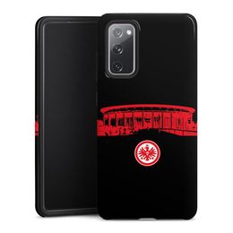 DeinDesign Galaxy S20 FE 5G Handy Panzer Handyh&uuml;lle robuste Outdoor H&uuml;lle Schutzh&uuml;lle gl&auml;nzend Eintracht Frankfurt Official Licensed Product Stadium Tough Case