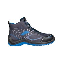 Sicherheitsschuh SAFETY JOGGER WORKS "Flow Mid" Gr. 38, schwarz (schwarz, blau), 38, Obermaterial: 100% Textilmaterial TEXMAT., Schuhe