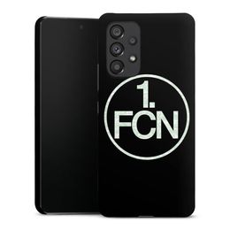 DeinDesign Galaxy A53 5G Handy Premium Case Smartphone Handyh&uuml;lle Schutzh&uuml;lle matt 1. Fcn Logo 1. Fc N&uuml;rnberg Premium Case