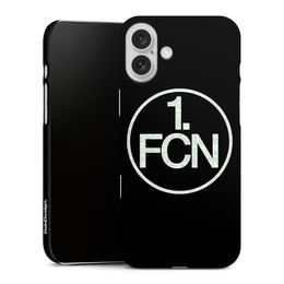 DeinDesign iPhone 16 Plus Handy Premium Case Smartphone Handyh&uuml;lle Schutzh&uuml;lle matt 1. Fc N&uuml;rnberg Logo 1. Fcn Premium Case