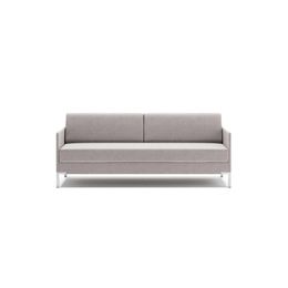 Schlafsofa HESTB&AElig;K "Hestb&aelig;k 415 3-Sitzer, Bettfunktion, Federkern, Breite 208cm", grau, B:208cm H:79cm T:82cm, 100% Polyester, Sofas, Schlafsofa, Umklappbar, Querschl&auml;fer, sehr komfortabel, Stauraum