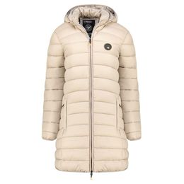 Geographical Norway Steppmantel "Atikamap" in Creme - 75% | Gr&ouml;&szlig;e S | Damenjacken