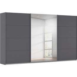 Schwebet&uuml;renschrank Rauch "Kleiderschrank Schrank Garderobe Ankleide TOPSELLER OTELI", graumetallic, B:360cm H:229cm T:62cm, Holzwerkstoff, Schr&auml;nke, Schwebet&uuml;renschrank, Breiten 203/271/315/360 cm H&ouml;hen 210/229 cm MADE IN GERMANY