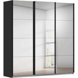 Schwebet&uuml;renschrank Rauch "Kleiderschrank Schrank Garderobe W&auml;scheschrank Ankleide OTELI", schwarz, B:203cm H:210cm T:62cm, Holzwerkstoff, Schr&auml;nke, Schwebet&uuml;renschrank, Breiten 203/271/315/360 cm H&ouml;hen 210/229 cm MADE IN GERMANY