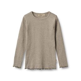 Wheat Longsleeve "Ida" in Taupe - 43% | Gr&ouml;&szlig;e 128 | Kinder-longsleeves