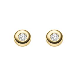 Adelia&acute;s Paar Ohrh&auml;nger ADELIA&acute;S, gold, Ohrringe, Damen, Damen, 0,15 VVS = sehr sehr kleine Einschl&uuml;sse, Gold