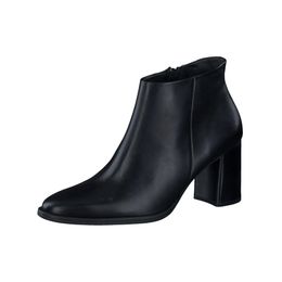 Stiefelette Paul Green "Paul Green Stiefelette Glattleder", Damen, Gr. 40, schwarz, Glattleder, Schuhe Stiefelette