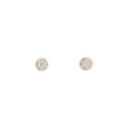 Adelia&acute;s Paar Ohrh&auml;nger ADELIA&acute;S, gold, Ohrringe, Damen, Damen, 0,15 VVS = sehr sehr kleine Einschl&uuml;sse, Gold