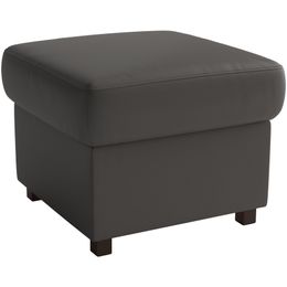 Sit & More Polsterhocker SIT & MORE "Montego", mocca, B:58cm H:46cm T:58cm, Hocker, Polsterhocker