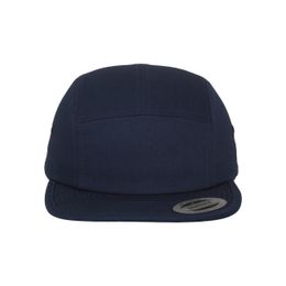 Flex Cap Flexfit "Flexfit Unisex Classic Jockey Cap", Gr. onesize, blau (navy), 100% Baumwolle, unifarben, Caps