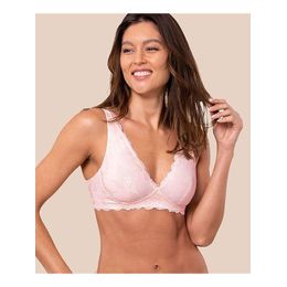 ROYAL LOUNGE B&uuml;gel-BH "Royal Dream" in Rosa - 70% | Gr&ouml;&szlig;e 80D | Damen-bhs