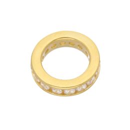 Adelia&acute;s Kettenanh&auml;nger ADELIA&acute;S "333 Gold Anh&auml;nger Taufring &Oslash; 12,4 mm", gold, Schmuckanh&auml;nger, Damen, Gold, Kettenanh&auml;nger, mit Zirkonia Goldschmuck f&uuml;r Damen