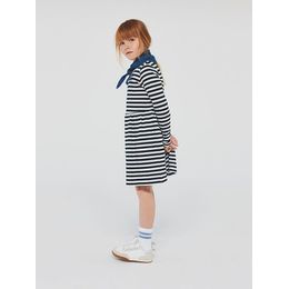 name it Kleid "Vivia" in Schwarz/ Wei&szlig; - 13% | Gr&ouml;&szlig;e 116 | Kinderkleider