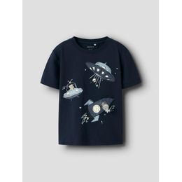 name it Shirt "Dilka" in Dunkelblau - 29% | Gr&ouml;&szlig;e 104 | Kinder-oberteile