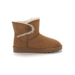 ISLAND BOOT Winterboots "Kabriela" in Hellbraun - 85% | Gr&ouml;&szlig;e 36 | Damen-stiefel