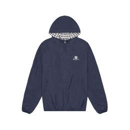 Wendejacke AQUASCUTUM ACTIVE "HOODED SAILOR JACKET Herren", Herren, Gr. L, navy, Softshell, 100% Polyester, normal normal, Jacken, Kapuzenjacke Herren, leichte Jacke, Sportjacke, Windjacke, Sale