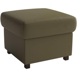 Sit & More Polsterhocker SIT & MORE "Montego", olive, B:58cm H:46cm T:58cm, Hocker, Polsterhocker