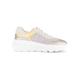 Gabor Leder-Sneakers in Beige/ Gelb - 65% | Gr&ouml;&szlig;e 39 | Damen-sneakers
