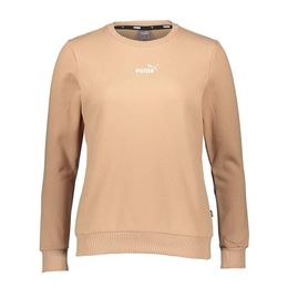 Puma Sweatshirt "ESS+" in Beige - 71% | Gr&ouml;&szlig;e S | Damen-sweatshirts-jacken