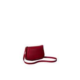 Umh&auml;ngetasche Calvin Klein "CK FLAP CAMERA BAG", Damen, Gr. B/H/T: 22cm x 14cm x 5cm, bordeaux, Lederimitat, unifarben, Taschen Umh&auml;ngetasche, Damen Schultertasche, Abendtasche mit CK-Logo